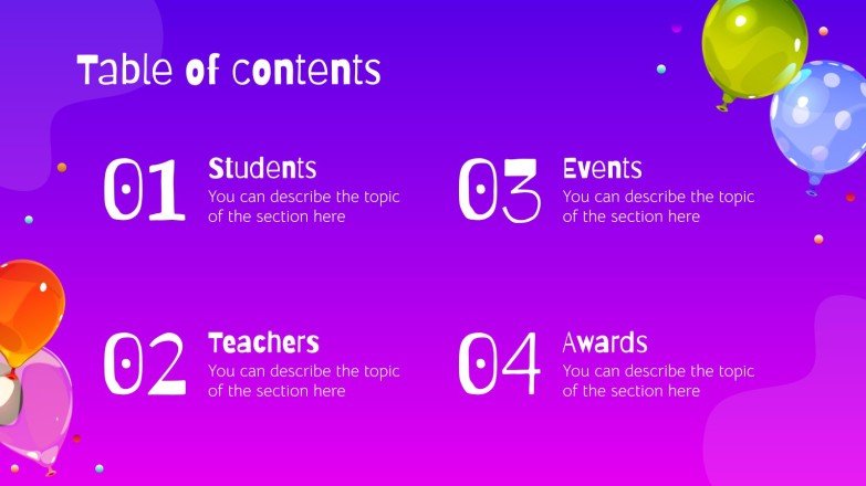 Farewell School Party Slideshow | Google Slides & PowerPoint