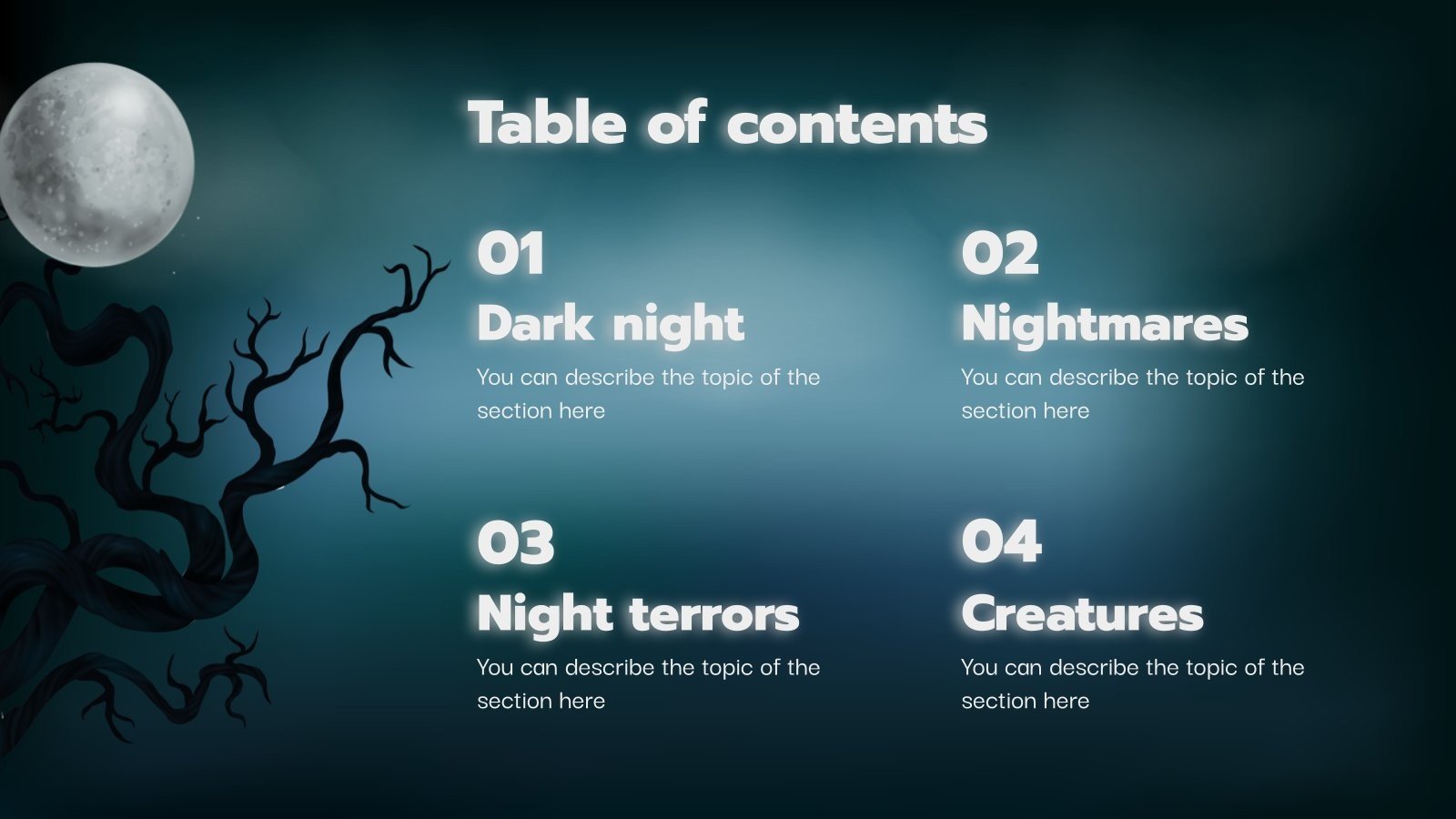Scary Nightmare Minitheme | Google Slides & PowerPoint