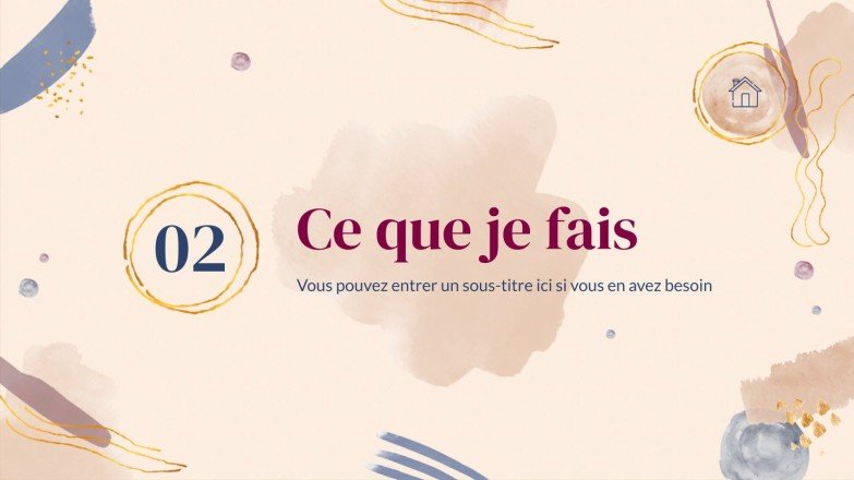 French Artist Porfolio | Google Slides & PowerPoint