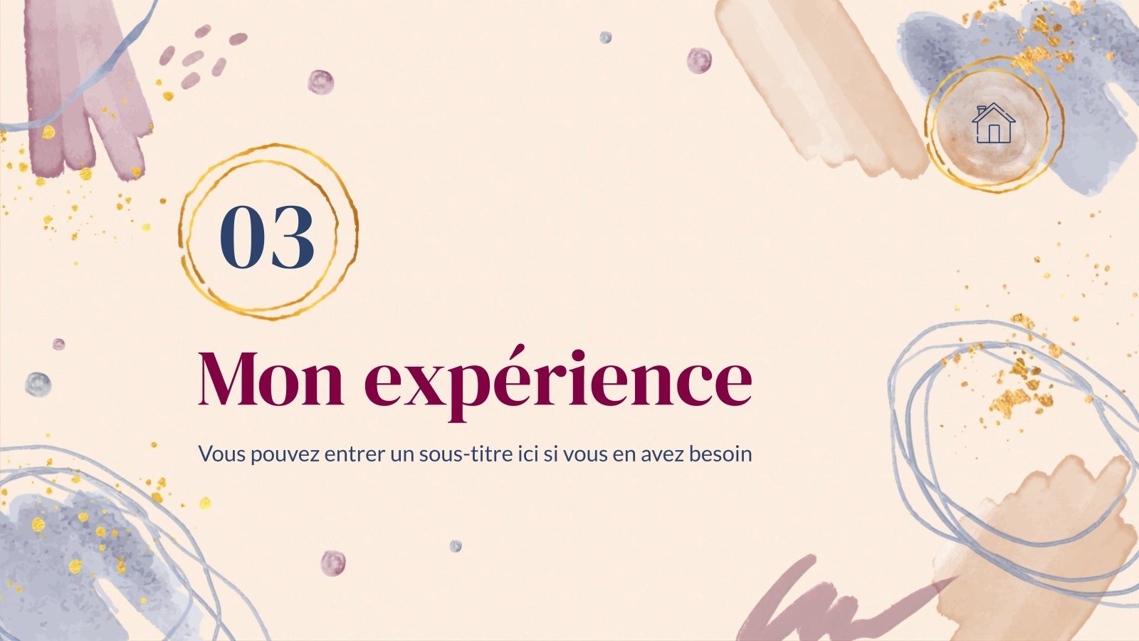 French Artist Porfolio | Google Slides & PowerPoint