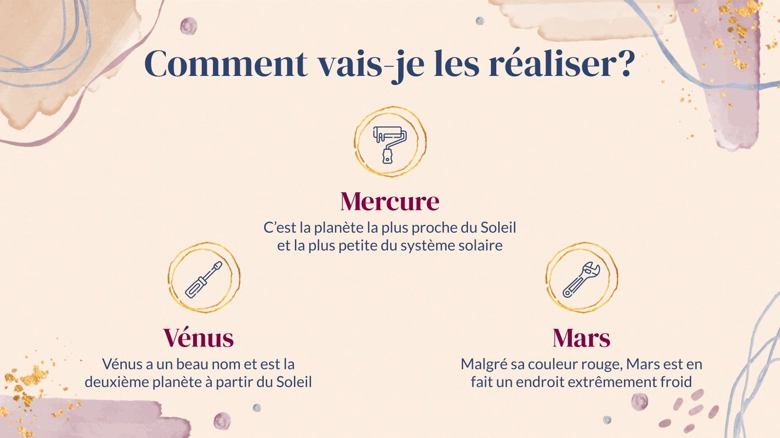 French Artist Porfolio | Google Slides & PowerPoint