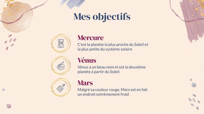 French Artist Porfolio | Google Slides & PowerPoint