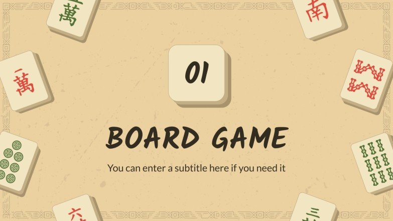 Let's Play on National Mahjong Day | Google Slides & PPT