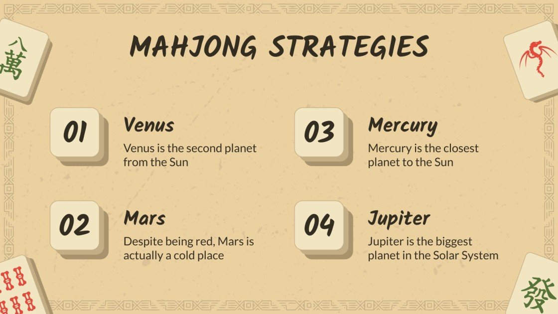 Let's Play on National Mahjong Day | Google Slides & PPT