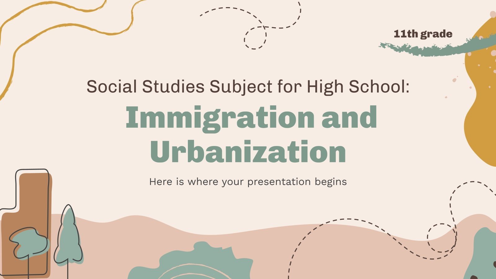 Social Studies: Immigration and Urbanization | Google Slides