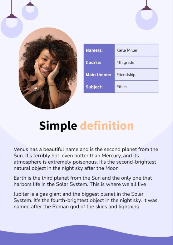 Friendship Ethics & Values Booklet | Google Slides & PPT