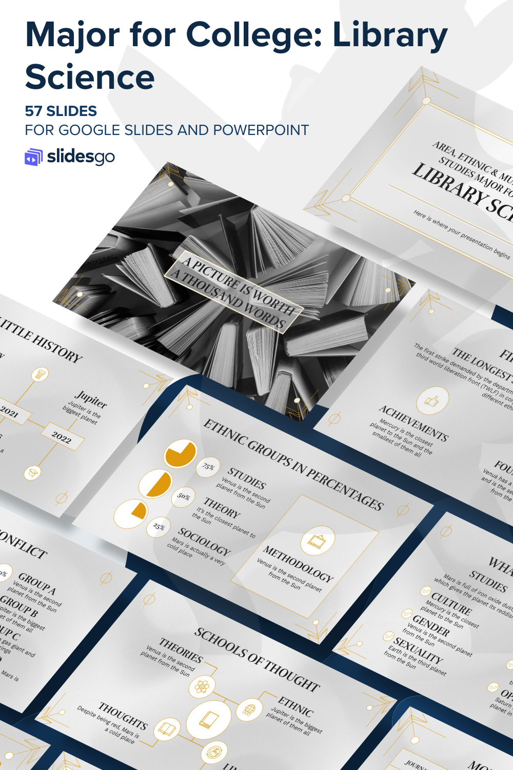 Major for College: Library Science | Google Slides & PPT