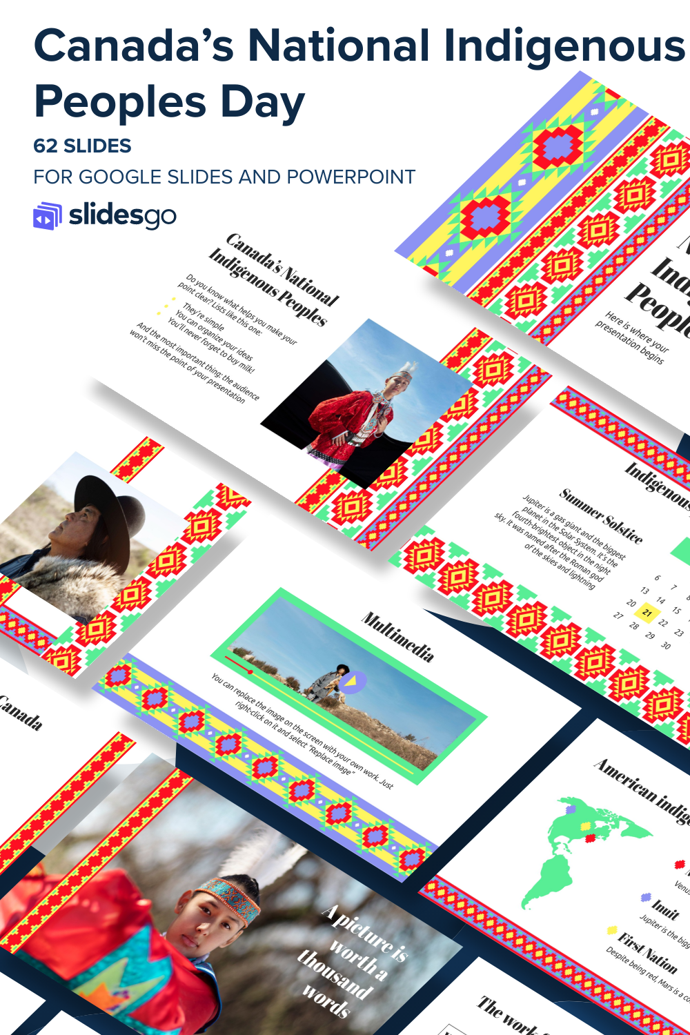 Canada’s National Indigenous Peoples Day | Google Slides & PPT