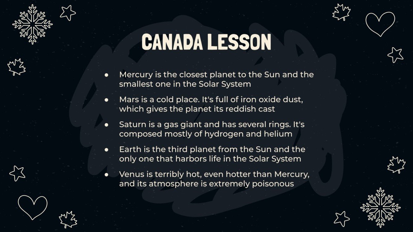 Canada Lesson for Pre-K | Google Slides & PowerPoint