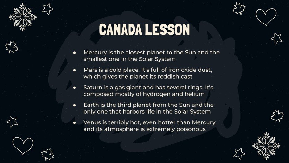 Canada Lesson for Pre-K | Google Slides & PowerPoint