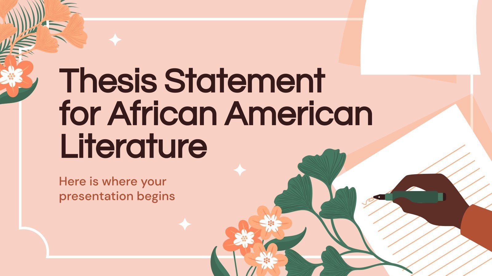 Free templates about African Americans for Google Slides & PPT