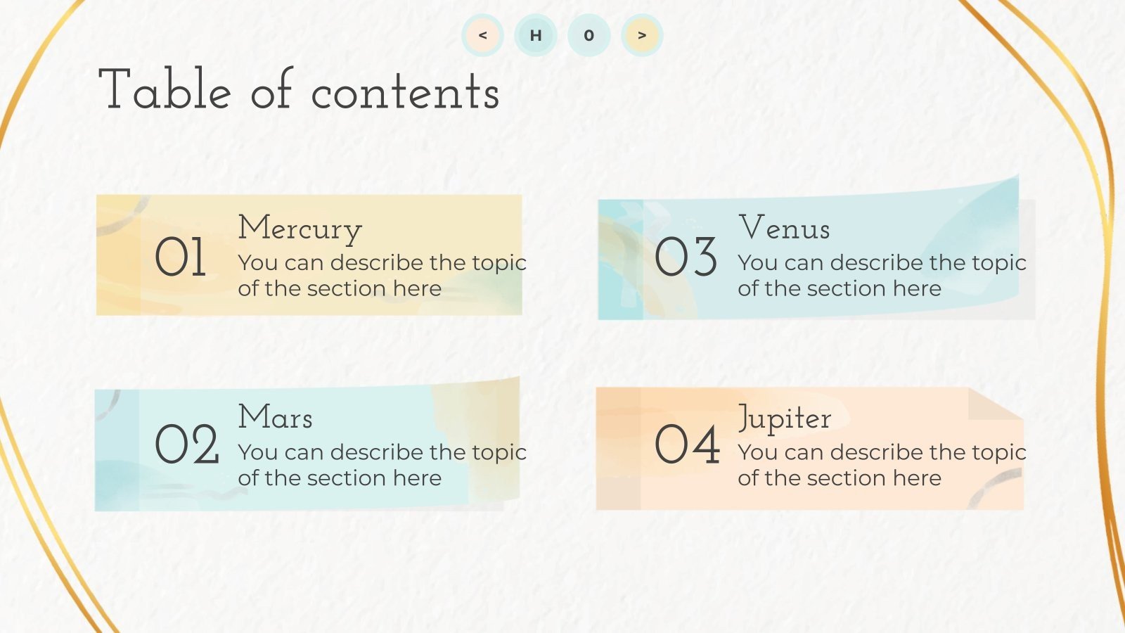 Watercolor Sticky Notes MK Plan | Google Slides & PPT