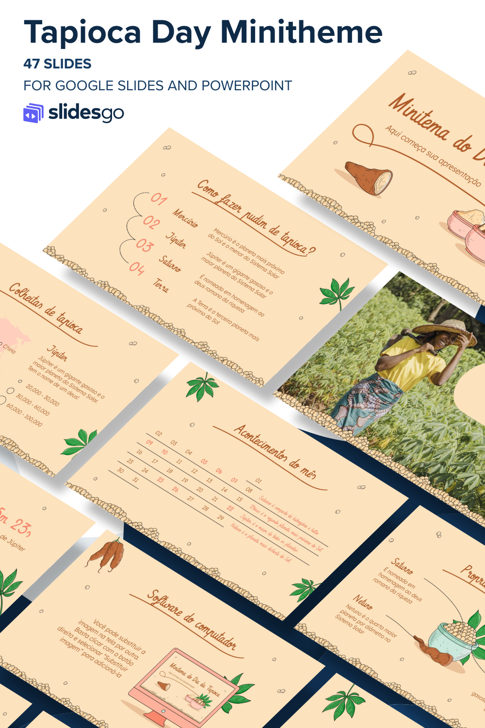 Tapioca Day Minitheme | Google Slides & PowerPoint template
