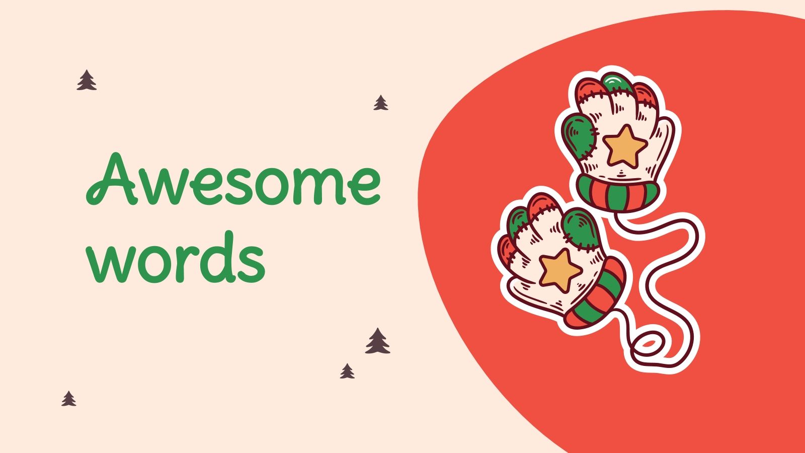 Stickers de Natal | Tema do Apresentações Google e PPT