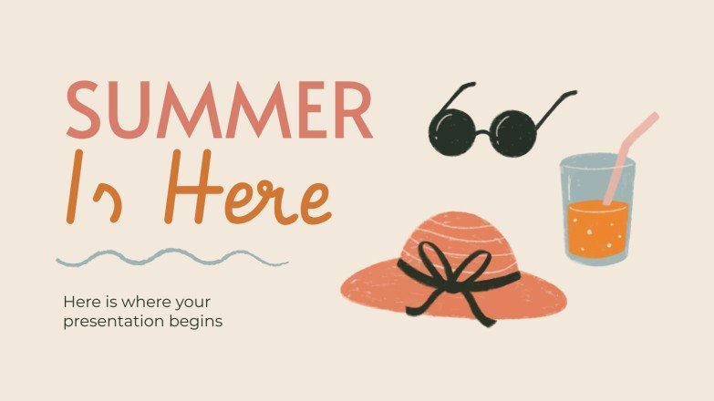 Free Summer Google Slides themes and PowerPoint templates