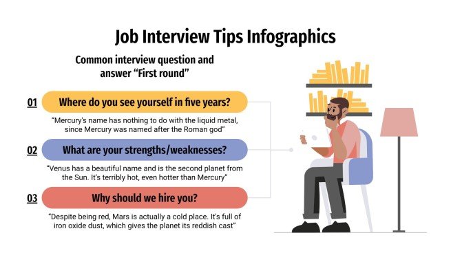 Infografías: Trucos para entrevistas de trabajo