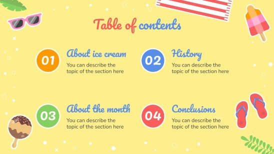 Ice Cream Month | Google Slides & PowerPoint template