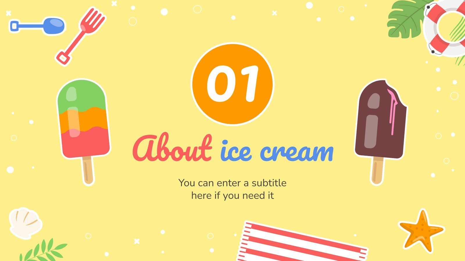 Ice Cream Month | Google Slides & PowerPoint template