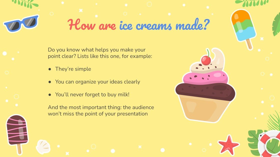 Ice Cream Month | Google Slides & PowerPoint template