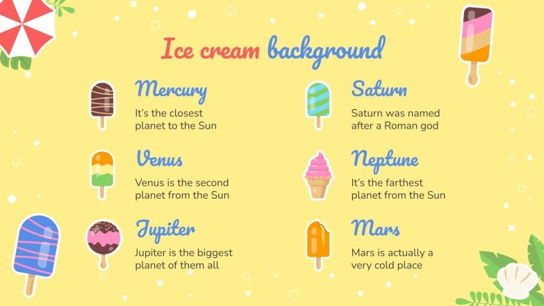 Ice Cream Month | Google Slides & PowerPoint template