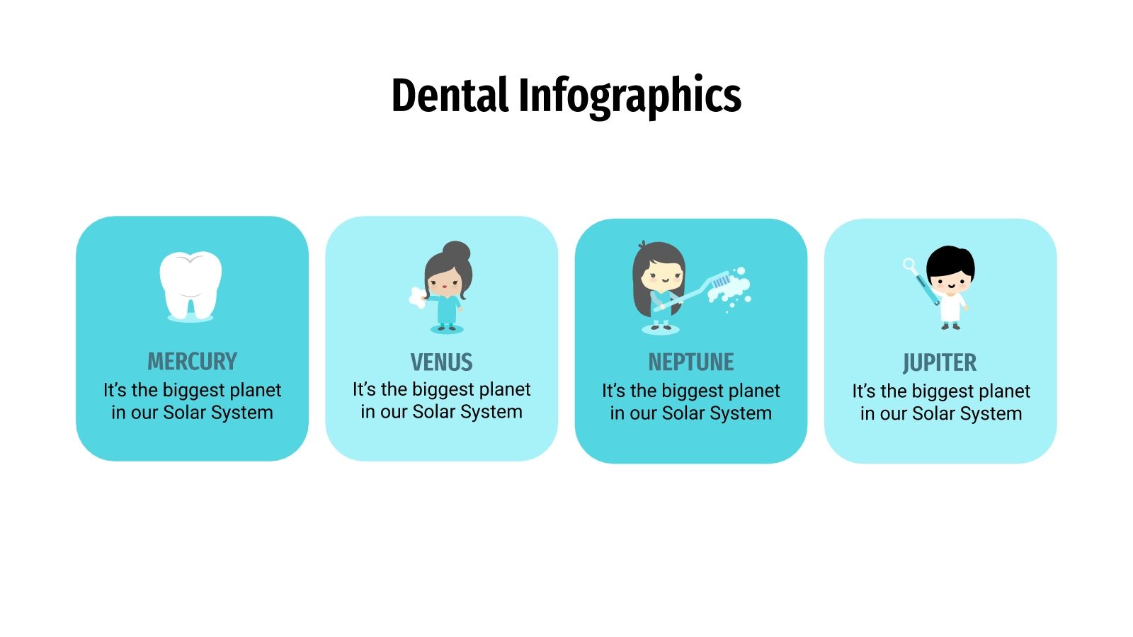 Dental infographics | Template for Google Slides & PowerPoint