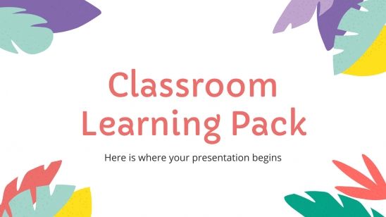 Classroom Learning Pack | Google Slides & PPT template