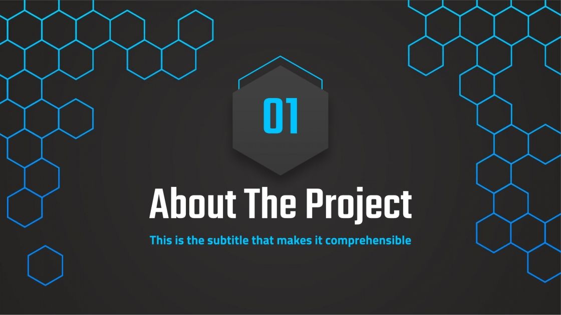 Honeycomb project proposal | Google Slides & PPT theme