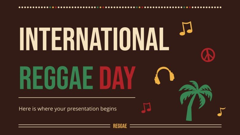 Internationaler Tag des Reggae | Google Slides & PowerPoint