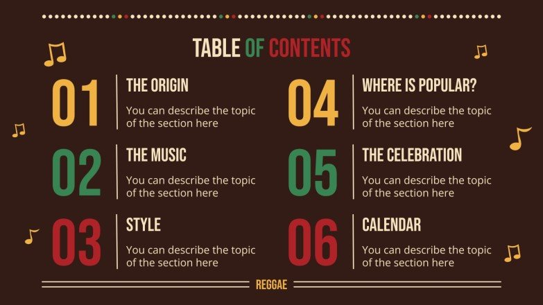 International Reggae Day | Google Slides & PowerPoint
