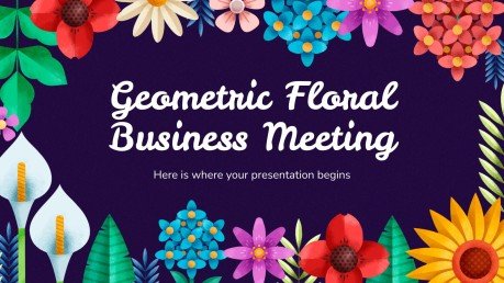 Free Floral Google Slides themes and PowerPoint templates