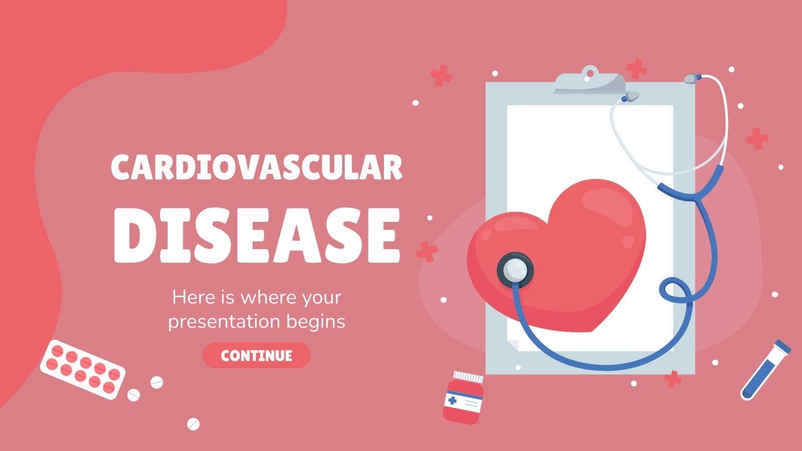 Cardiovascular Disease Google Slides & PowerPoint template