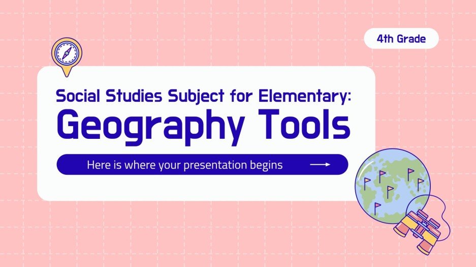 Social Studies for Elementary - 4th Grade: Geography Tools