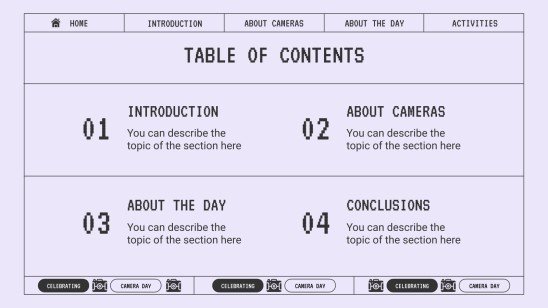 Celebrating National Camera Day | Google Slides & PPT