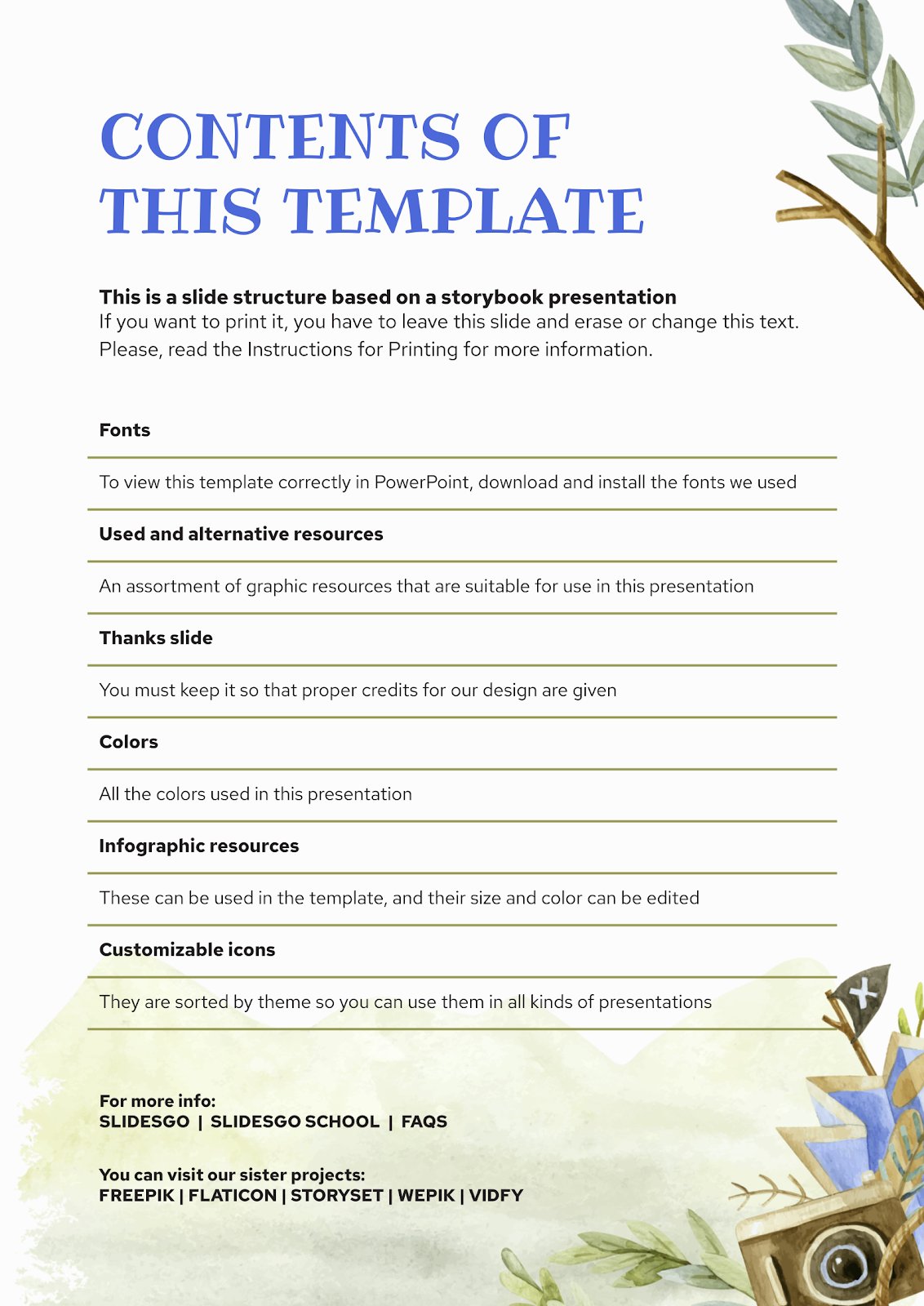 Nature Adventure Storybook | Google Slides & PowerPoint