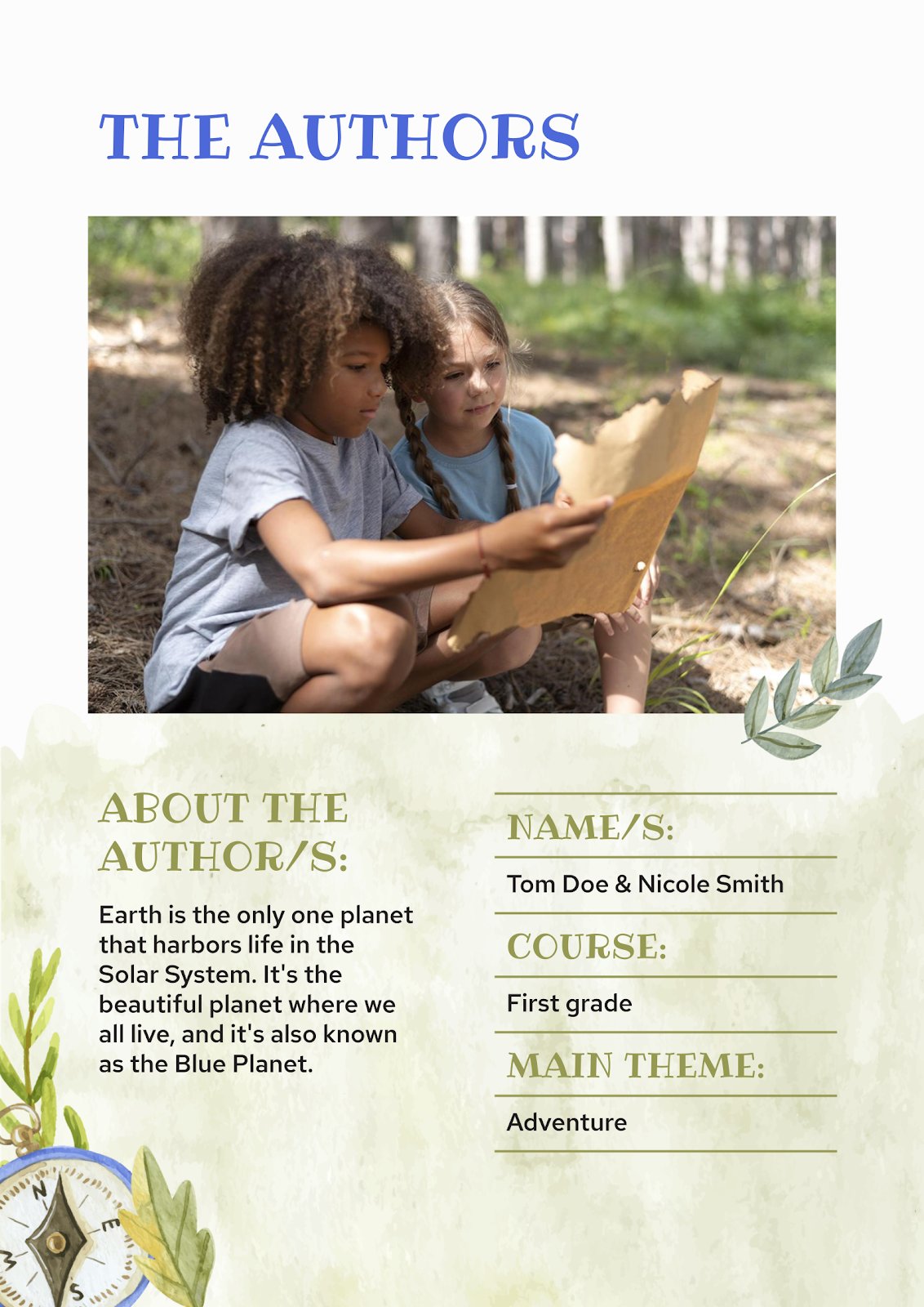 Nature Adventure Storybook | Google Slides & PowerPoint