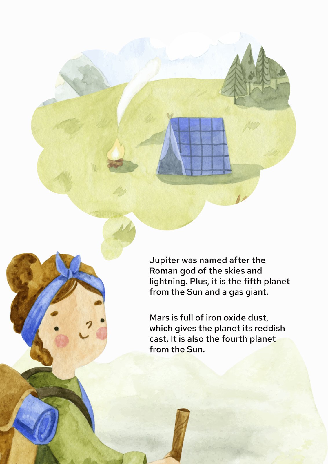 Libro de cuentos: aventura en la naturaleza | Google Slides