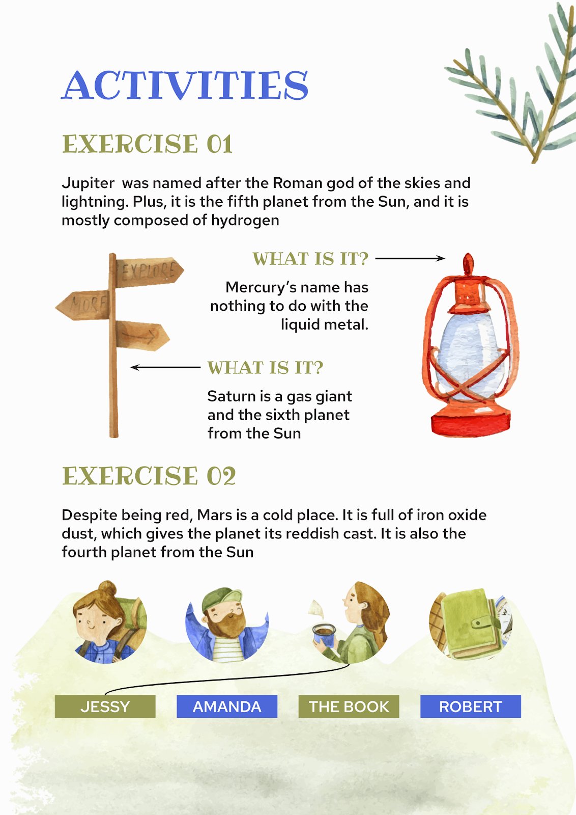 Nature Adventure Storybook | Google Slides & PowerPoint