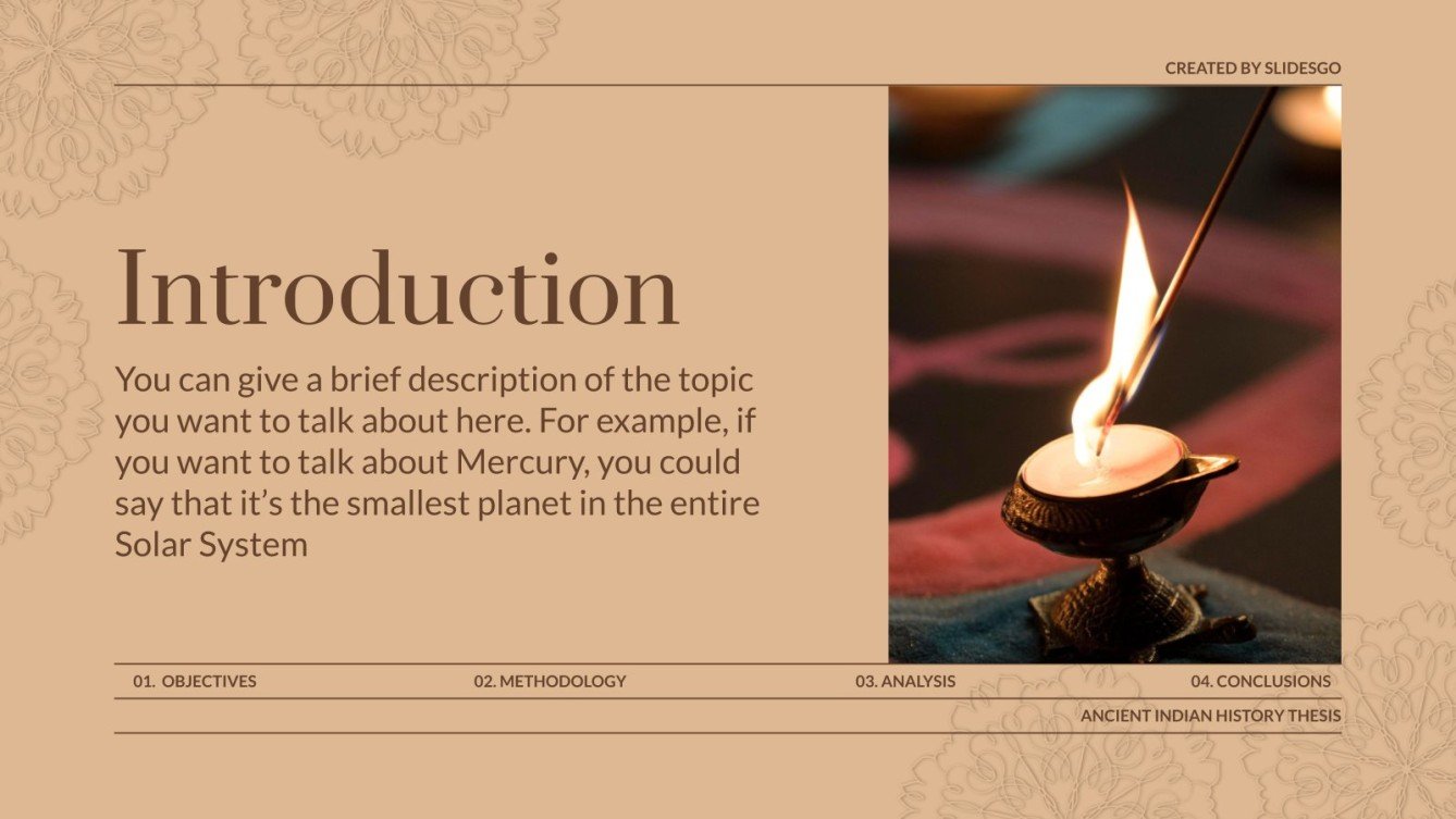 Ancient Indian History Thesis | Google Slides & PPT