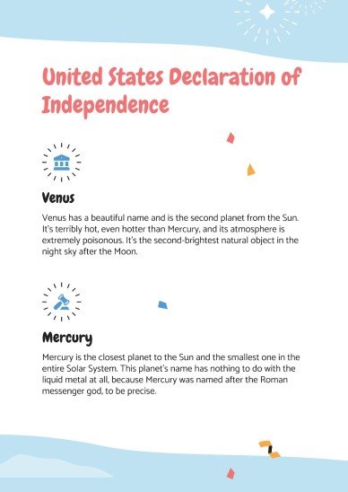 Printable Teacher Resources for US Independence Day