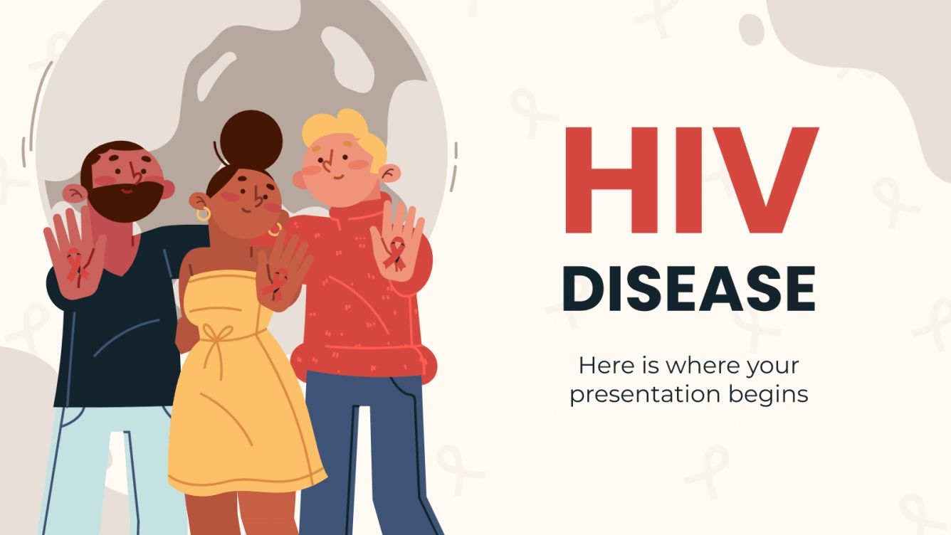 Enfermedad del VIH | Plantilla de Google Slides y PowerPoint