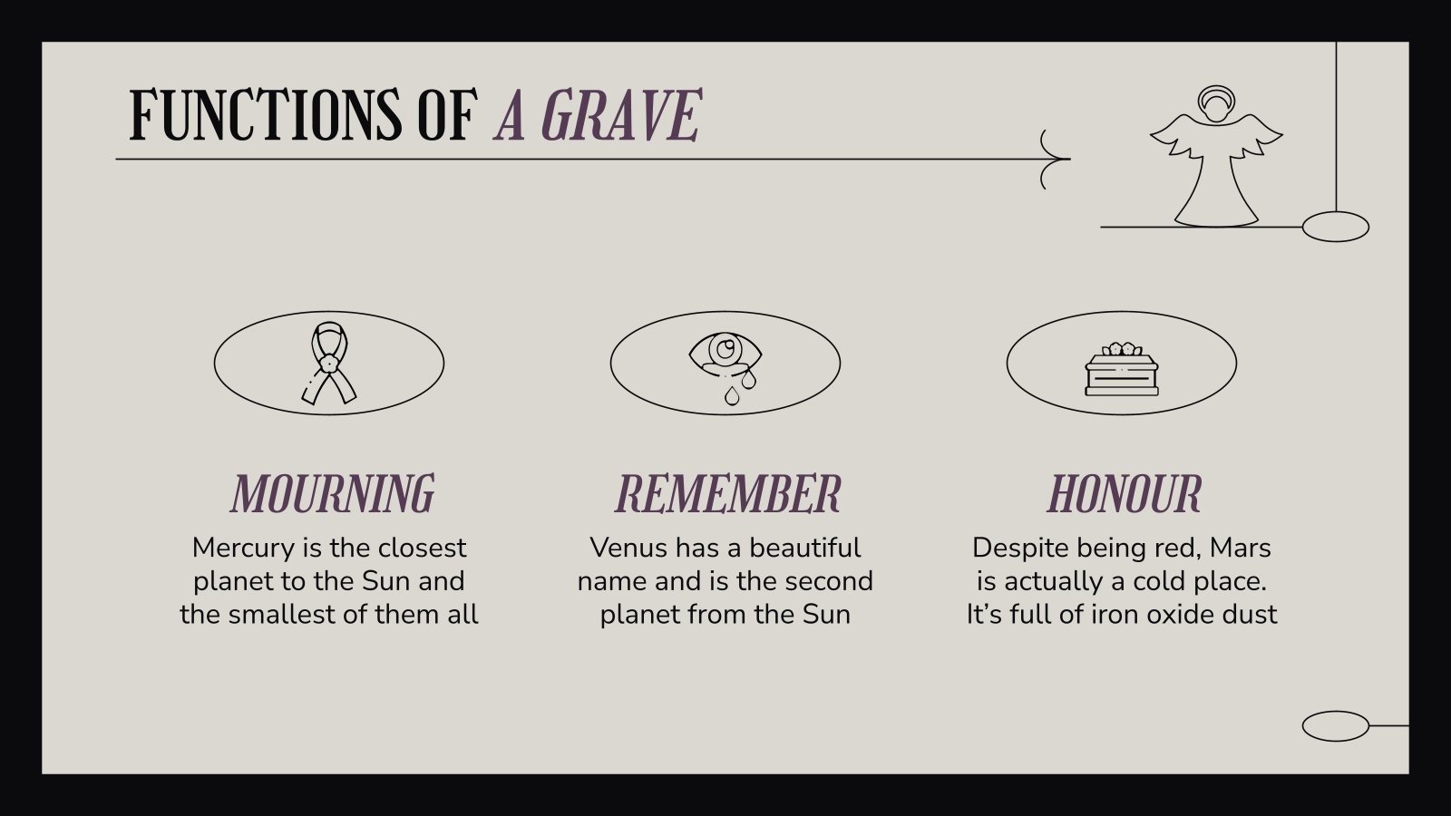 Tombstones Minitheme | Google Slides & PowerPoint