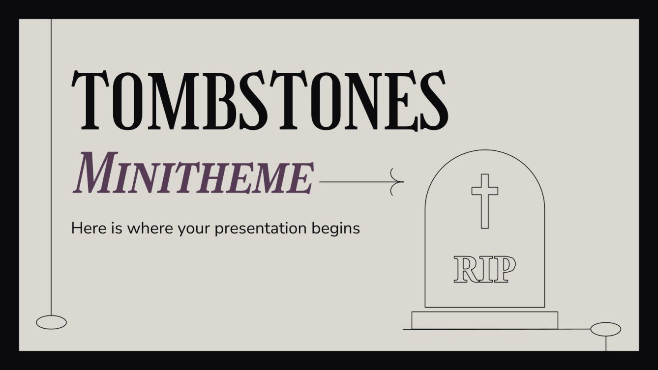 Free Google Slides & PowerPoint templates for funerals