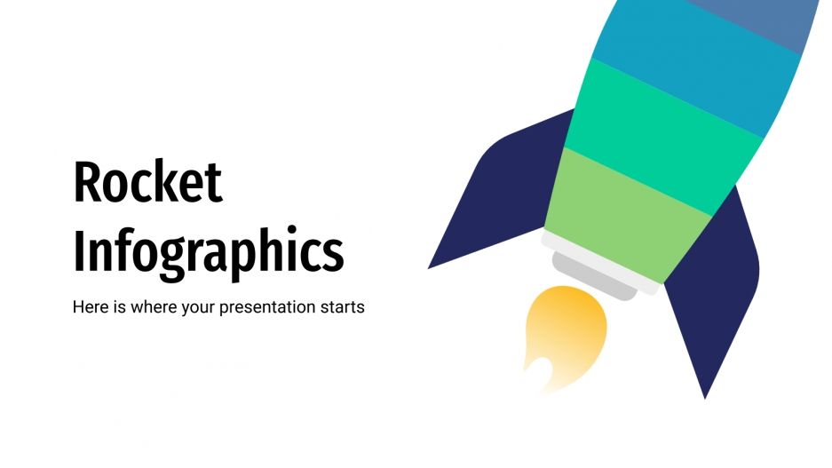Free Rocket Infographics for Google Slides and PowerPoint