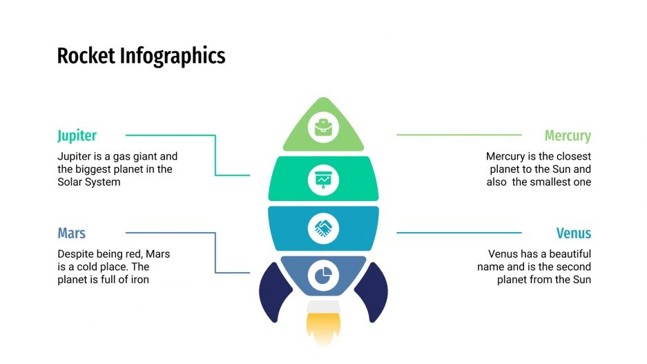 Free Rocket Infographics for Google Slides and PowerPoint