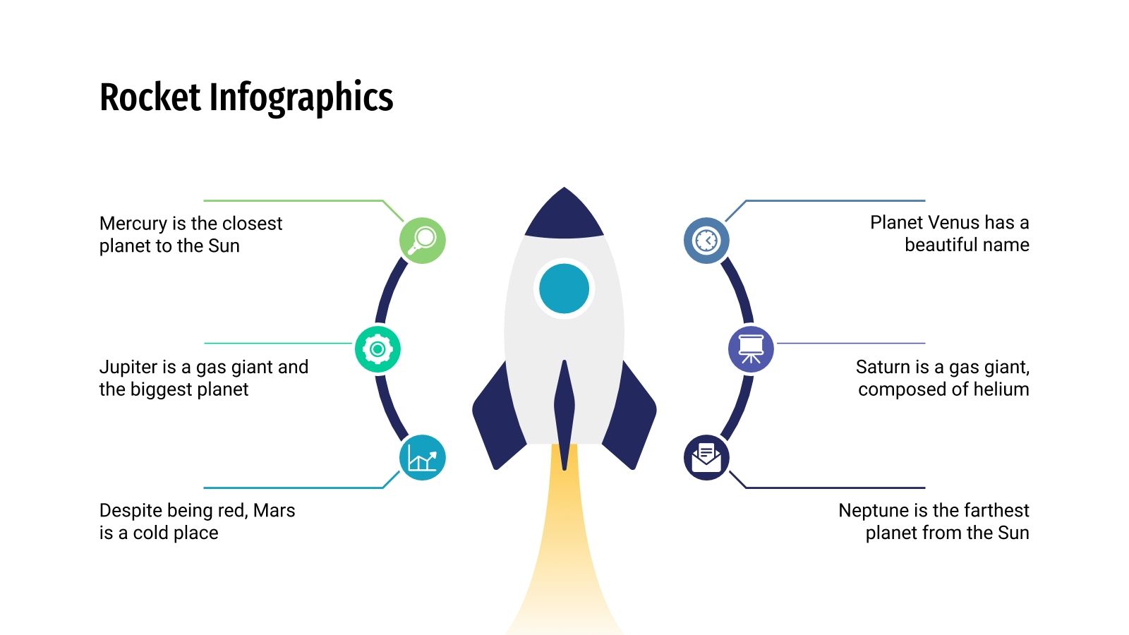 Free Rocket Infographics for Google Slides and PowerPoint