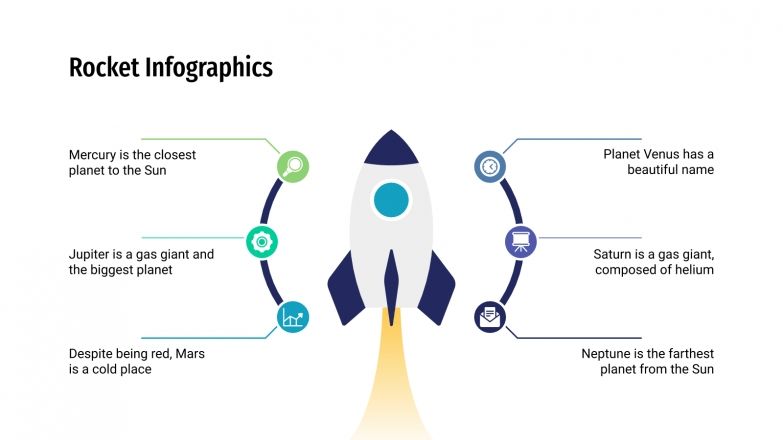 Free Rocket Infographics for Google Slides and PowerPoint