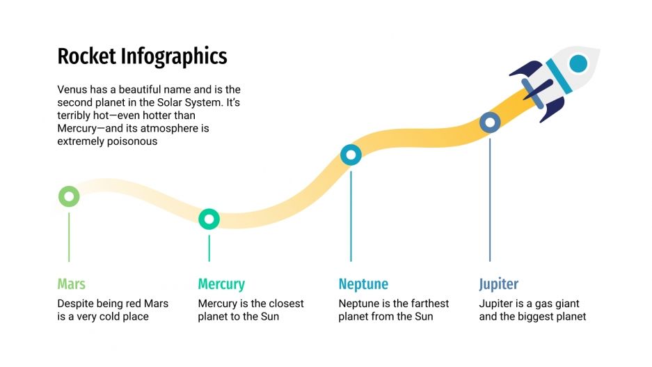 Free Rocket Infographics for Google Slides and PowerPoint