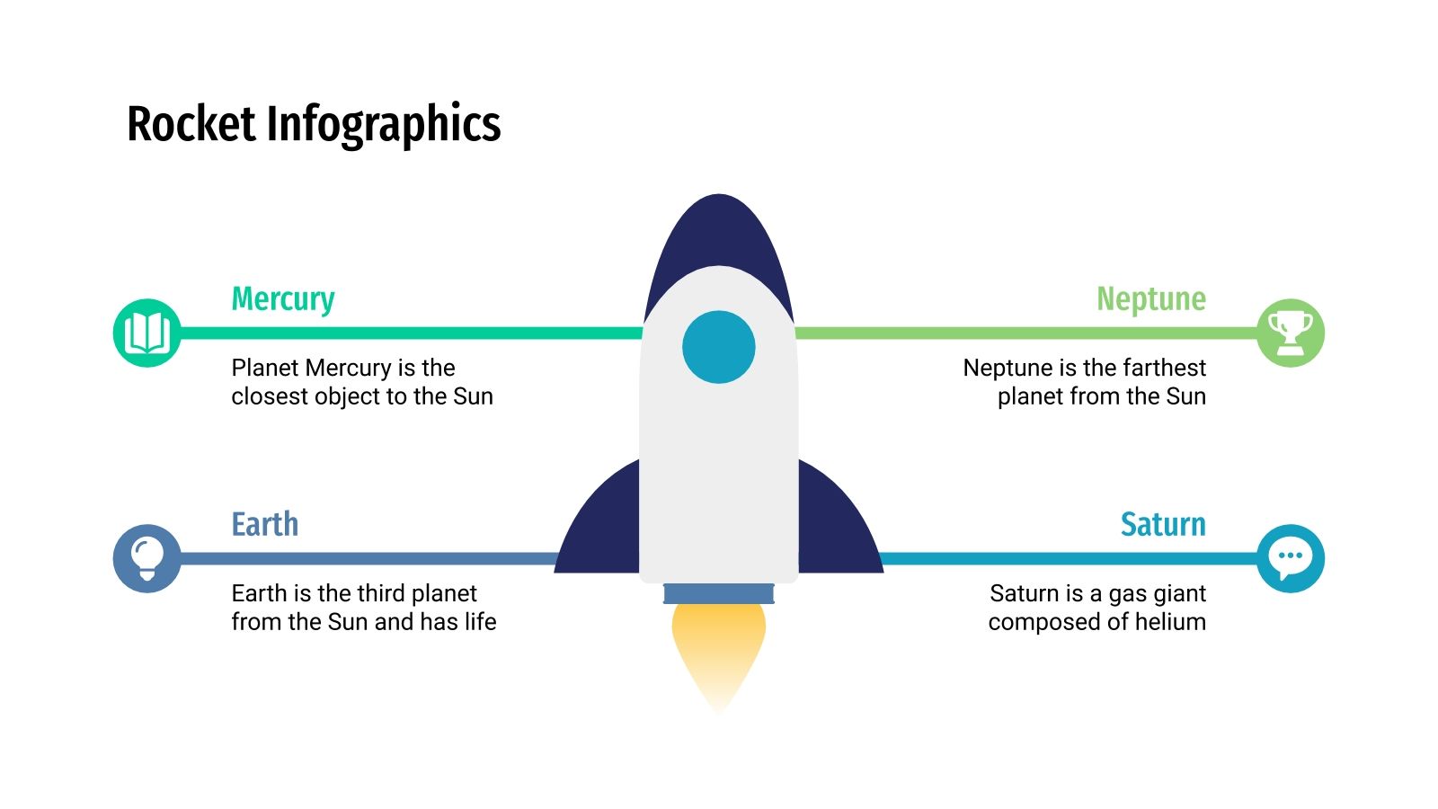 Free Rocket Infographics for Google Slides and PowerPoint