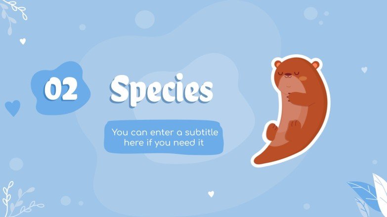 Día Mundial de la Nutria | Google Slides y PowerPoint