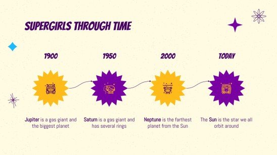 Super Power Girl Minitheme | Google Slides & PPT template